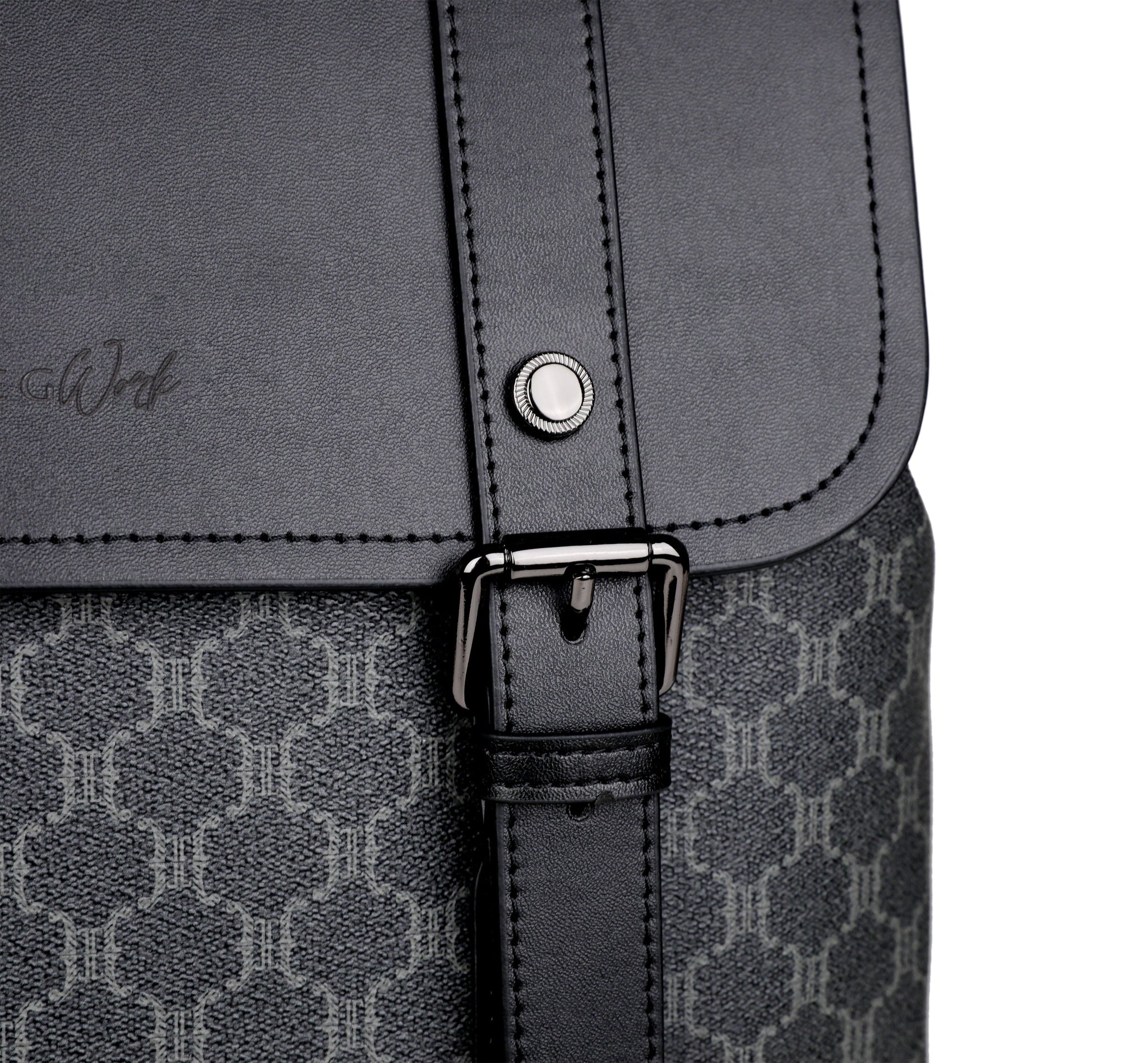 Legwork Legacy Luxe 25L Monogram Executive Laptop Backpack