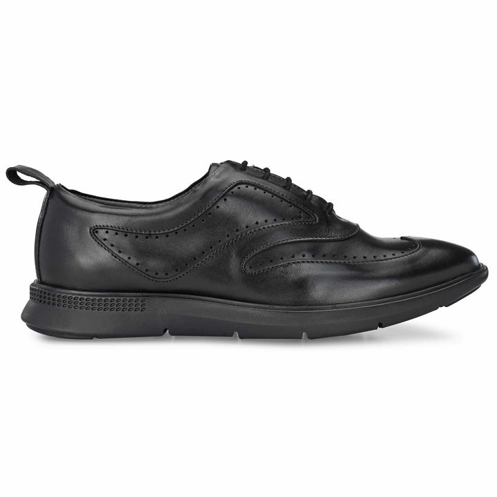 Legwork Loafer 2.0 Black Italian Leather Shoes